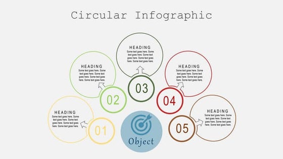 Circular Shape Infographic | PPT