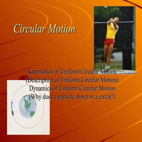 Circular motion | PPT | Physics | Science