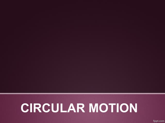 Rotational motion | PPTX