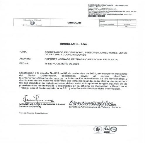 Circular no. 064 | PDF