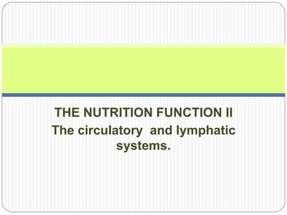 Lymphatic system | PPT