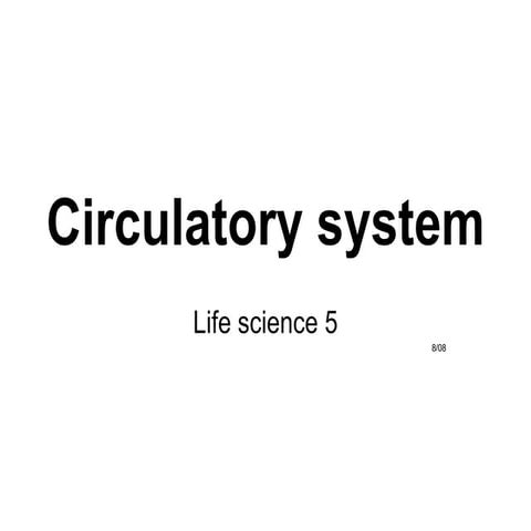 BIOLOGY LESSON ABOUT THE -Anatomy-Circulatory-System.ppt