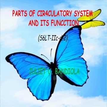 Grade 6 PPT_Science_Q2_W4_parts of circulatory system and its fuynction ...