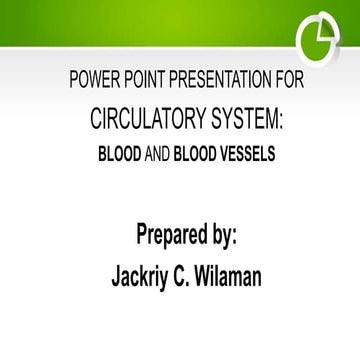 Circulatory system | PPTX