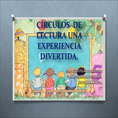 Circulo de lectura | PPT