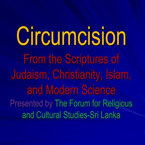 Circumcision | PPTX