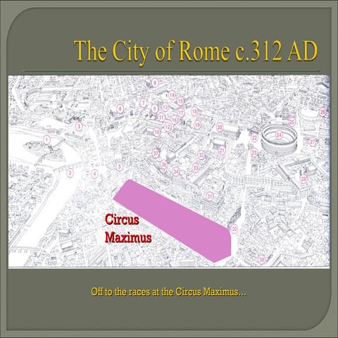Circus Maximus Map Effects Of Anthropic And Ambient Vibrations On
