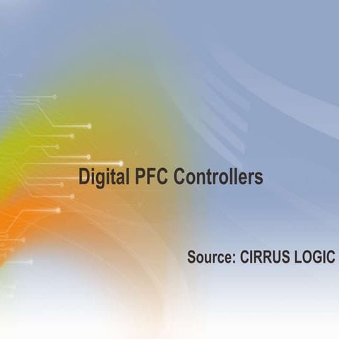 Digital PFC Controllers | PPT