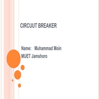 Air circuit breakers | PPT