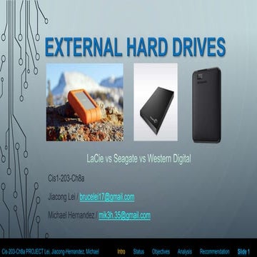 Chapter 8a: PowerPoint Presentation for External Hard Drives | PPTX