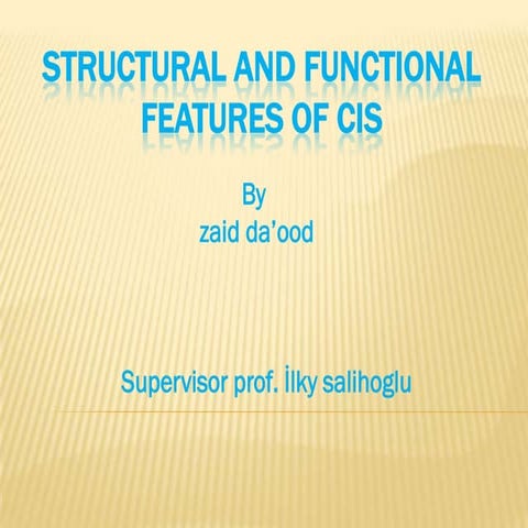 Cis(11122223333) | PPT