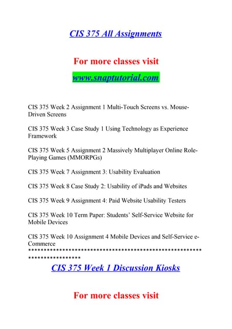 Human Computer Interaction Assignment Presentation Pdf 8061