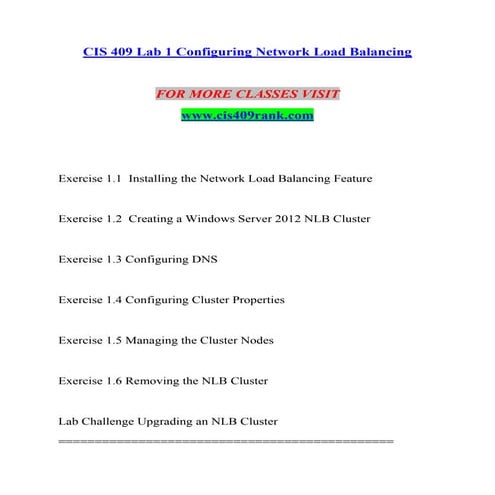 CIS 409 RANK Education Planning--cis409rank.com