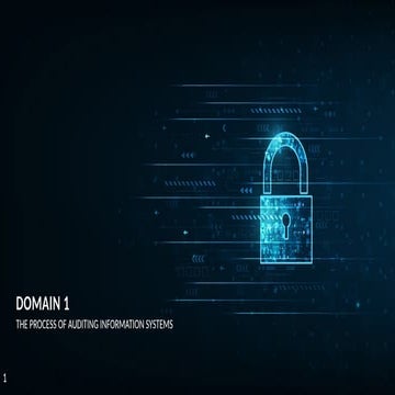 CISA Exam Prep Domain 1 to prepare for exam- Q&A.pptx