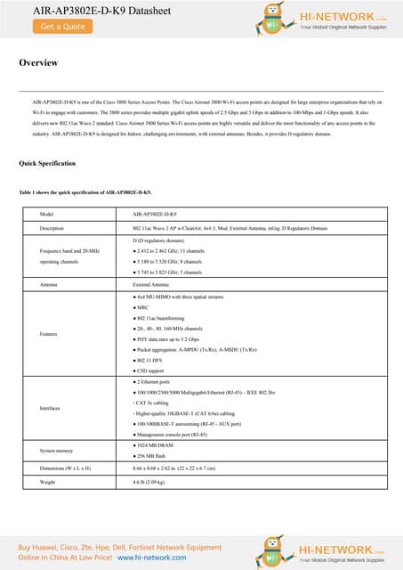 cisco-ie-3300-8t2s-e-datasheet.pdf | Computer Peripherals | Computing