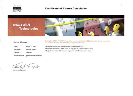 Cisco CCNA - Semester 2 - Certificate of course completion | PPT