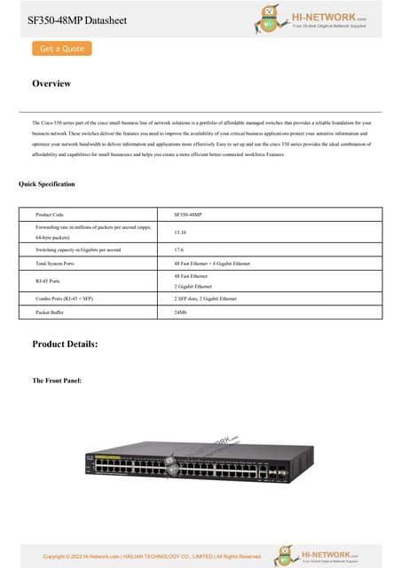 cisco-cbs350-24p-4g-datasheet.pdf | Computer Networking | Computing