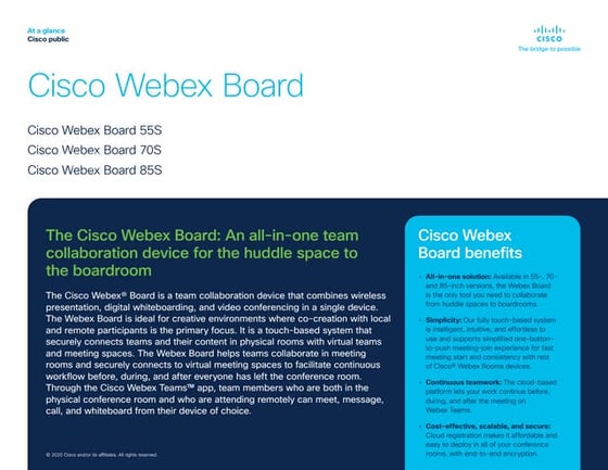 The Cisco VC Experience | PPT