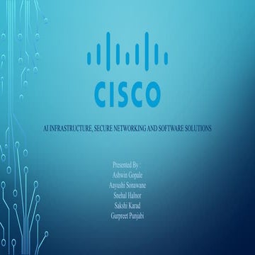 CISCO company research - by PREC students.pptx