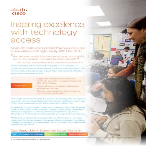 Cisco and illinois school district make learning fun case study | PDF