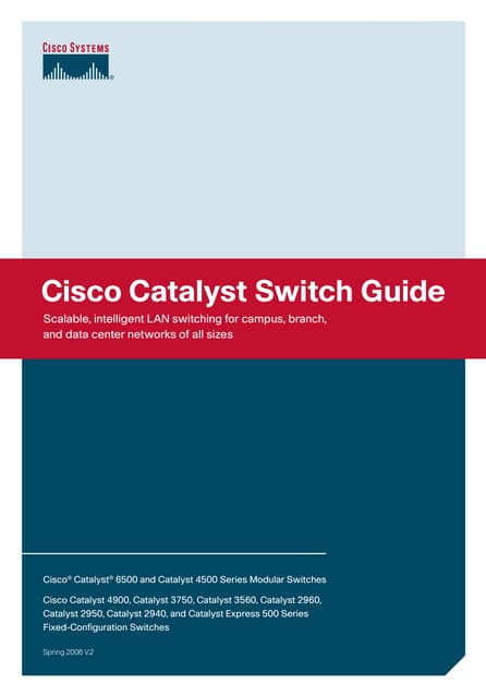Cisco Catalyst Poster | PPT