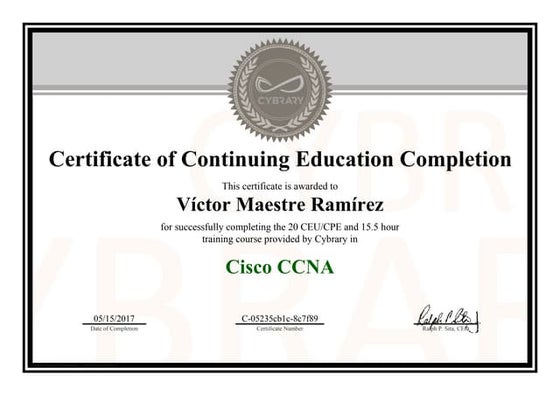 CCNA cert | PPT