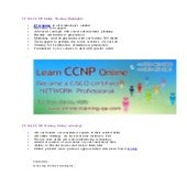 CISCO Online Training Courses