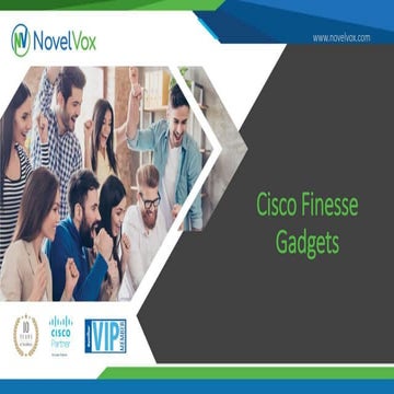 Cisco Finesse Gadgets for Contact Centers | PPTX | Business | Business ...