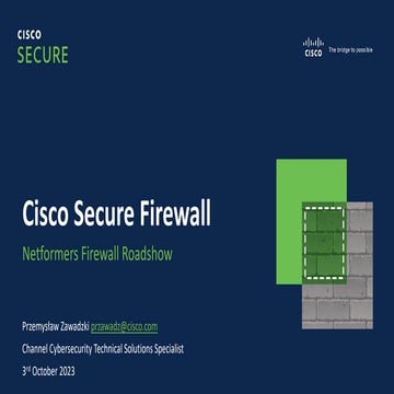 Cisco Firewall Secure Firewall Configuration Pdf