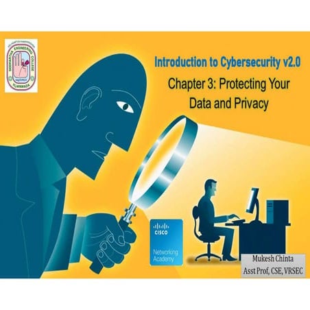 Protecting Your Data And Privacy Cisco Intro To Cybersecurity Chap 3