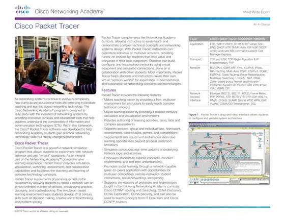 Cisco Packet Tracer Overview | PPT