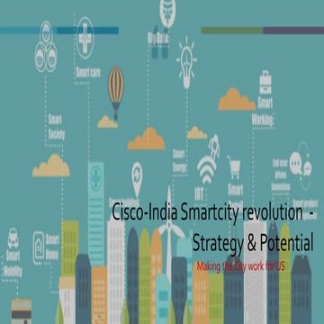 Cisco smart city proposal | PPTX