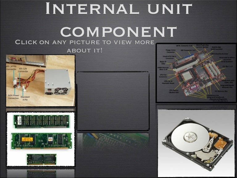 Internal computer components [Unit 2 - task 1]