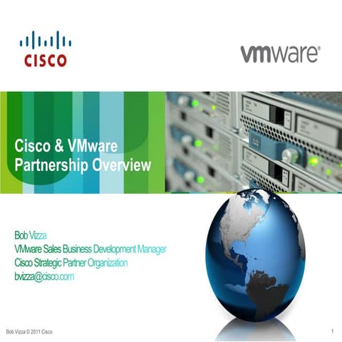 Cisco & VMware partnership overview July 20, 2011 | PDF | Cloud ...