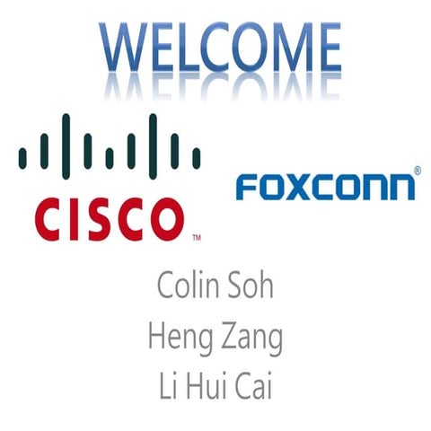 Cisco welcome | PPT