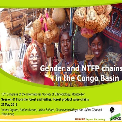 Gender and NTFP chains in the Congo Basin | PDF