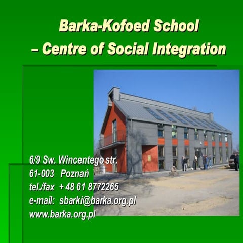 Centre of Social Integration | PPT | Vocational Training | Careers