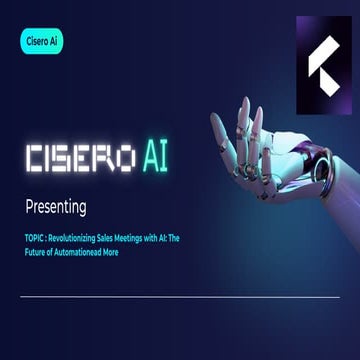 Cisero Ai - Revolutionizing Sales Meetings with Cutting-Edge AI ...