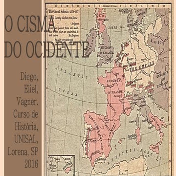 Cisma do ocidente | PPTX