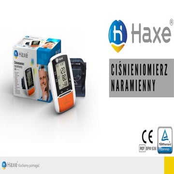 Haxe Ciśnieniomierz naramienny | PPT