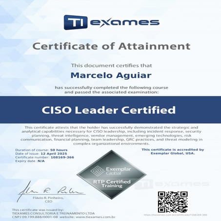 CISO Leader Certified - Marcelo Aguiar.pdf