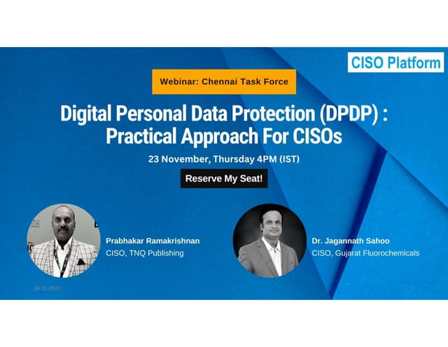 Digital personal data protection act, 2023.pptx | Internet Safety ...