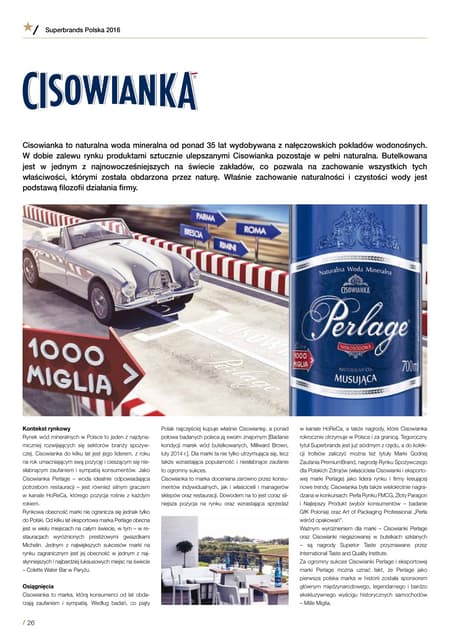 Case study marki Felix z Albumu Superbrands Polska 2016 | PDF