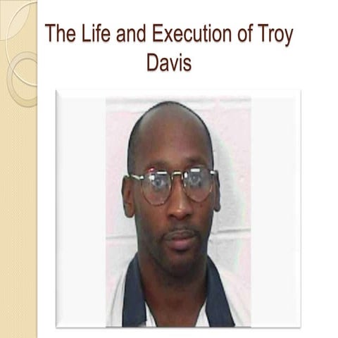 Powerpoint on Troy Davis | PPTX