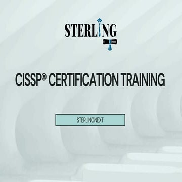 CISSP® Certification Training Become a Certified Information Systems ...
