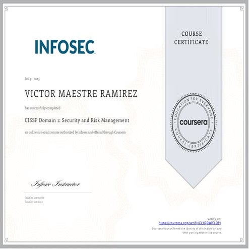 Cissp Domain 1 Security And Risk Management Pdf