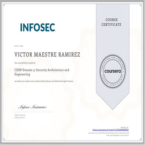 CISSP Domain 3: Security Architecture and Engineering | PDF