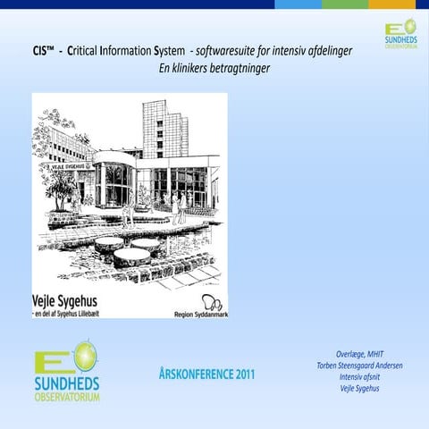 Critical Information System by Daintel | PPSX