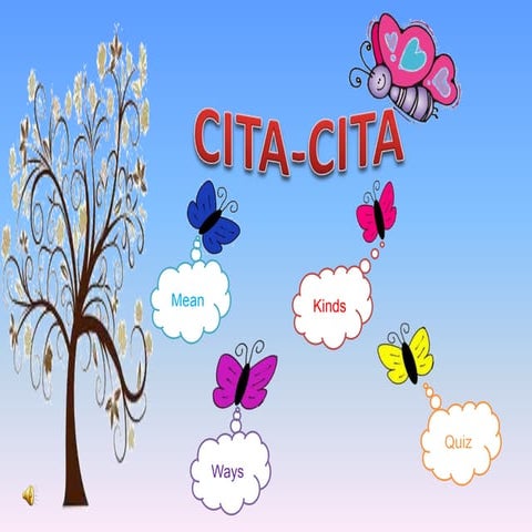 Cita cita | PPTX