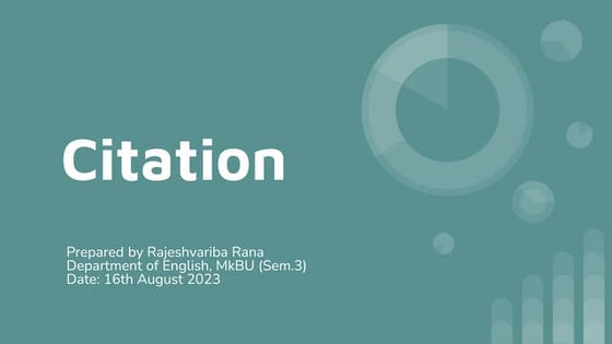 How to do MLA Citation and Types of Citation .pptx